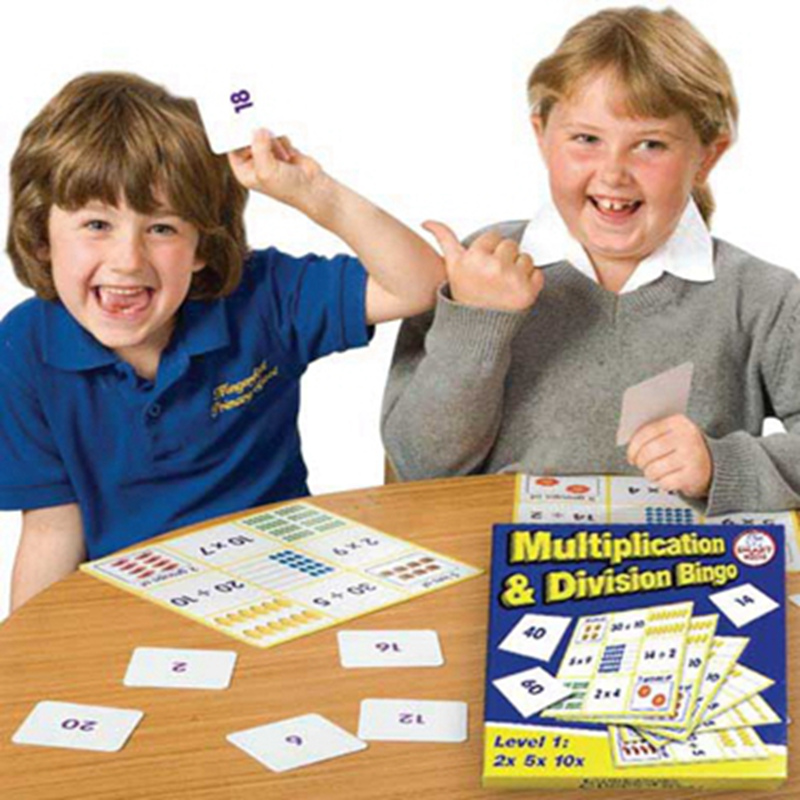 Multiplication Bingo Level 1 - BlueFountain