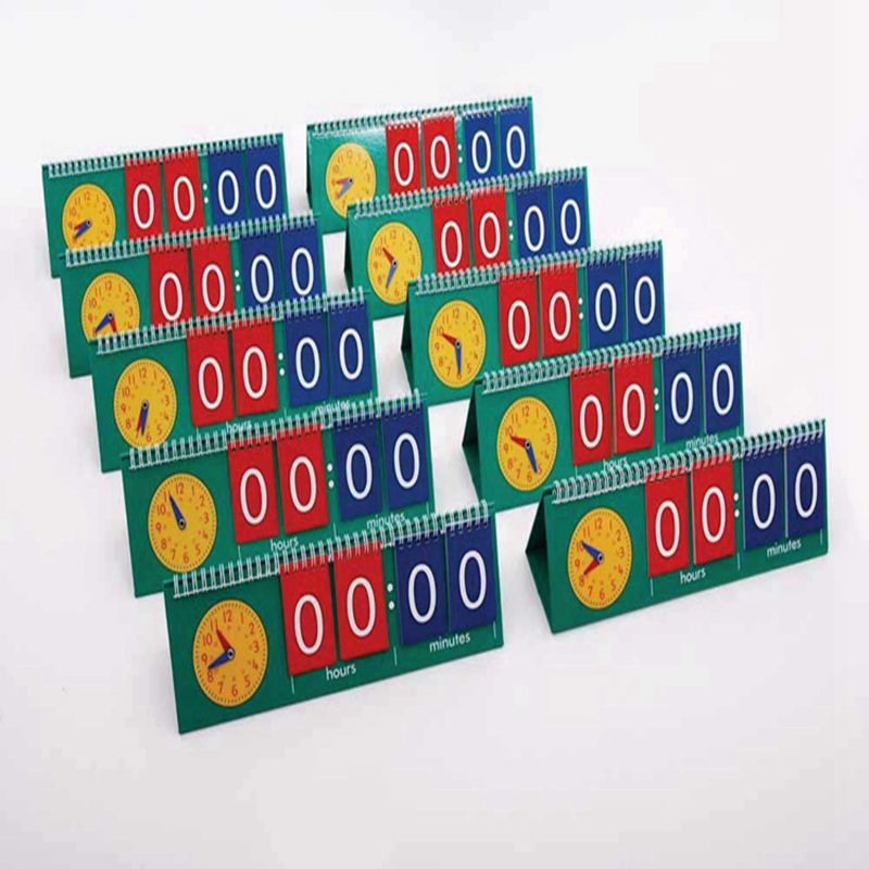 TELL TIME FLIP CHART - STUDENT - BlueFountain